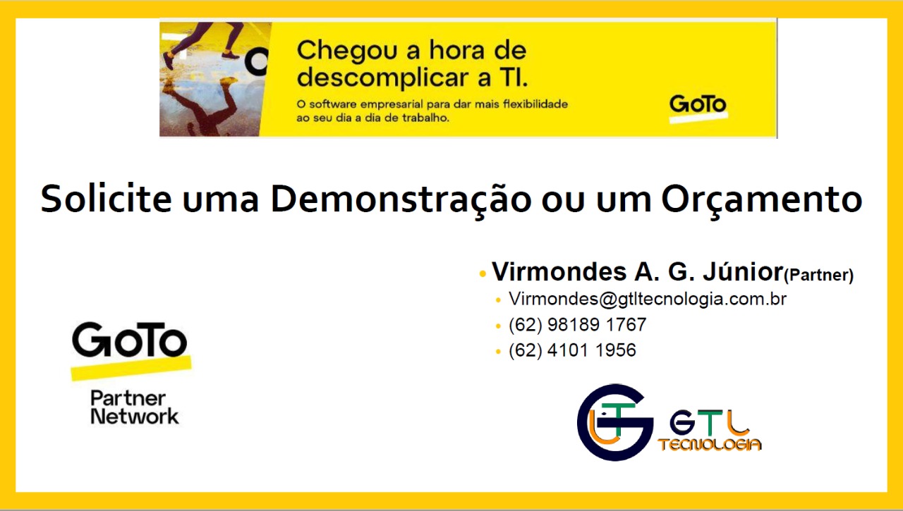 PABX Virtual GoTo Connect - GTL Tecnologia da Informação